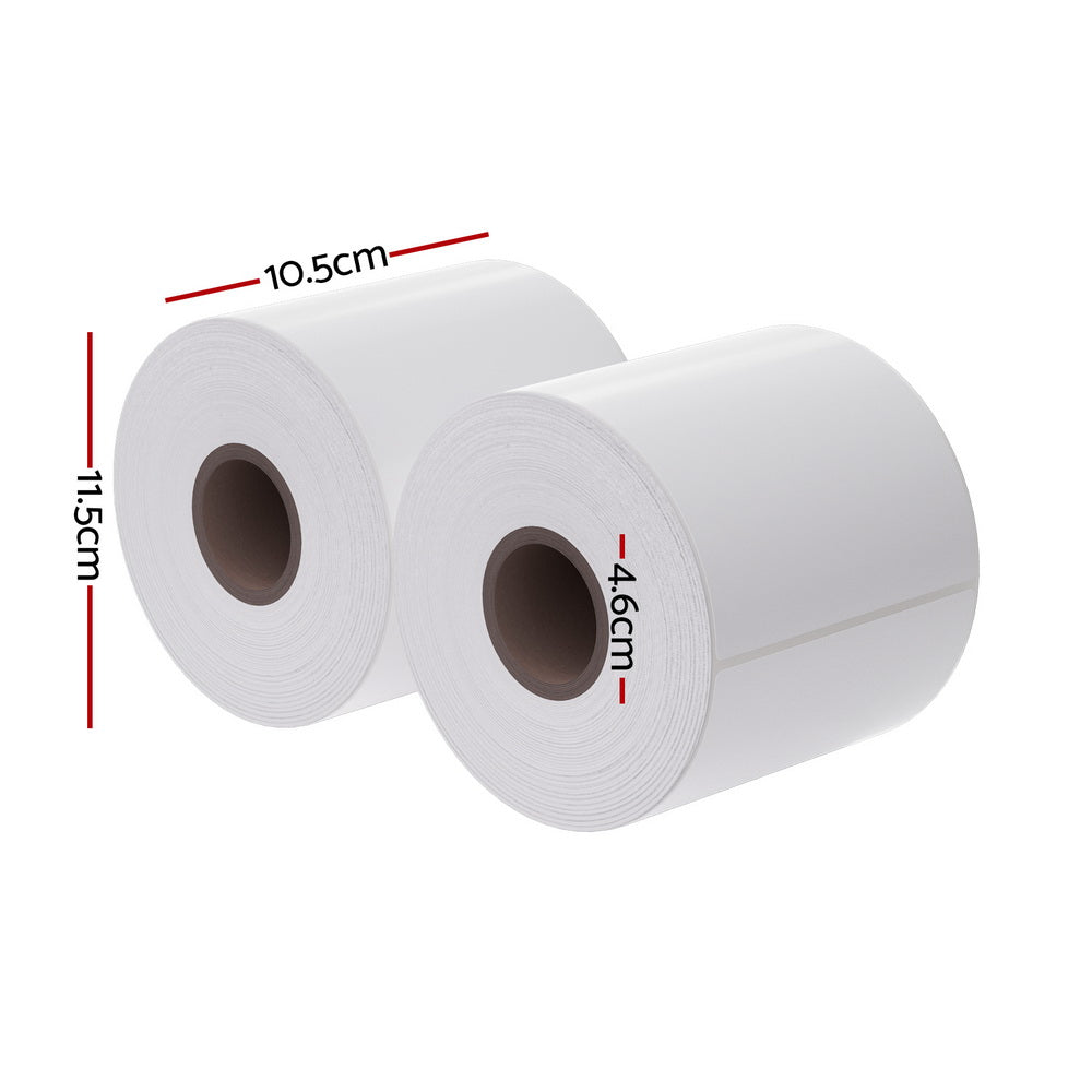 4 Rolls Direct Thermal Labels Paper Printer Paper BarcodeÃ‚Â Shipping ...